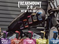 バイクの外観を損ねない！超強力マグネットのスマホホルダー「フリークマウント2.0」に新色5色 画像