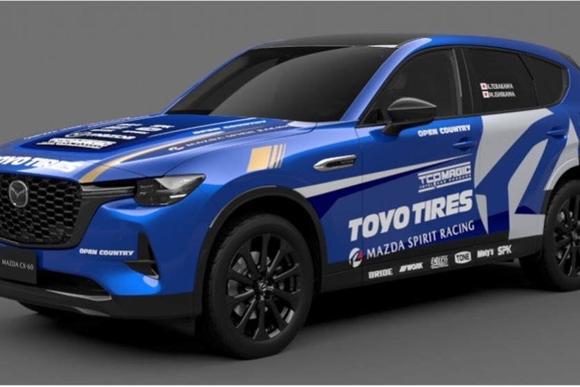 MAZDA CX-60がラリー北海道に初参戦！TOYO TIRES×TCP MAGICxマツダのタッグでXC-2クラスへ 画像