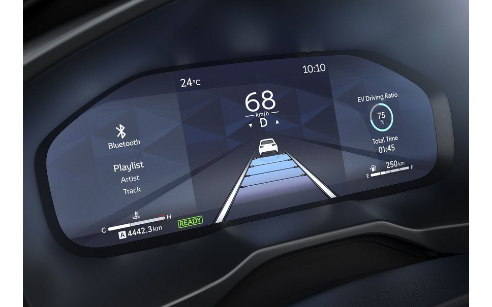 Toyota RAV4, instrument panel changed drastically --- Europe 2023 model ...