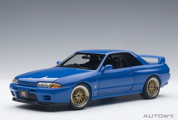 GT-R R32、1/18スケールモデル発売…限定1500台のVスペックIIチューンドverをモデル化 | レスポンス（Response.jp）