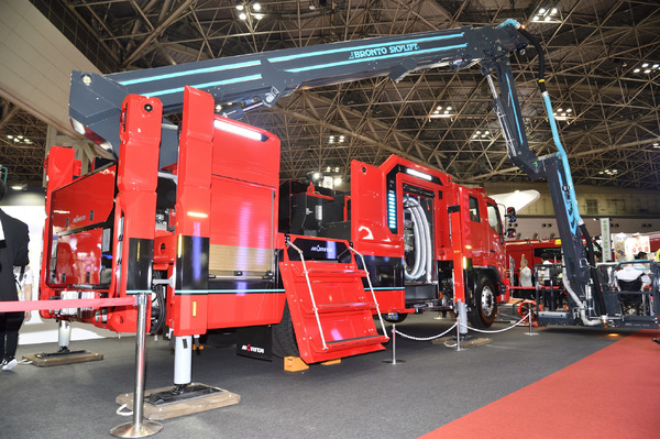 多目的消防ポンプ自動車、モリタ MVF21…東京国際消防防災展2018[詳細画像] | レスポンス（Response.jp）