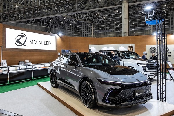 M'z SPEEDのカスタムは想像を超える！ SUV部門で優秀賞を獲得、クラウン クロスオーバーに注目…東京オートサロン2023 | レスポンス（Response.jp）