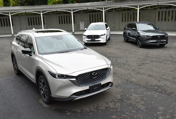マツダ、人気の3列シートSUV「CX-8」生産終了を発表 | レスポンス（Response.jp）