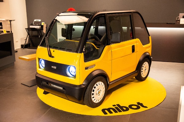 KGモーターズと損保ジャパン、小型EV『mibot』で協業…MaaSの社会実装へ 1枚目の写真・画像 | レスポンス（Response.jp）