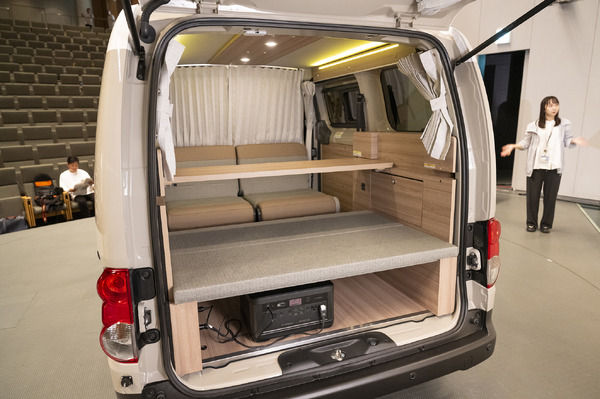 車中泊に“ちょうどいい！”日産 NV200『MYROOM』が登場 15枚目の写真・画像 | レスポンス（Response.jp）