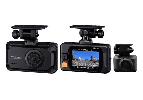 ソニーセンサー採用で夜間も高鮮明に、コムテックが2カメラドラレコ「ZDR065」発売 | レスポンス（Response.jp）
