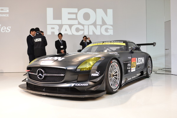 LEON RACING、スーパーGT参戦車はSLS AMG GT3 マットブラック[写真蔵] | レスポンス（Response.jp）