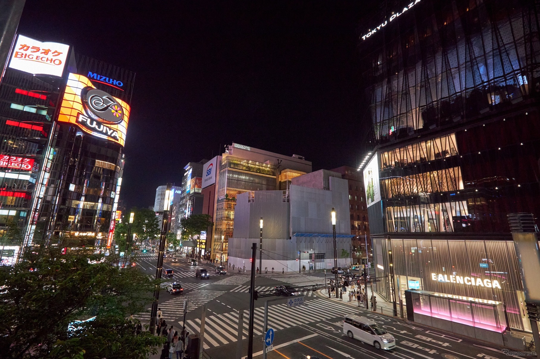 高さ8mの空中散歩、東京都心の高速道路で歩行者イベント…GINZA SKY WALK 2024 1枚目の写真・画像 | レスポンス（Response.jp）