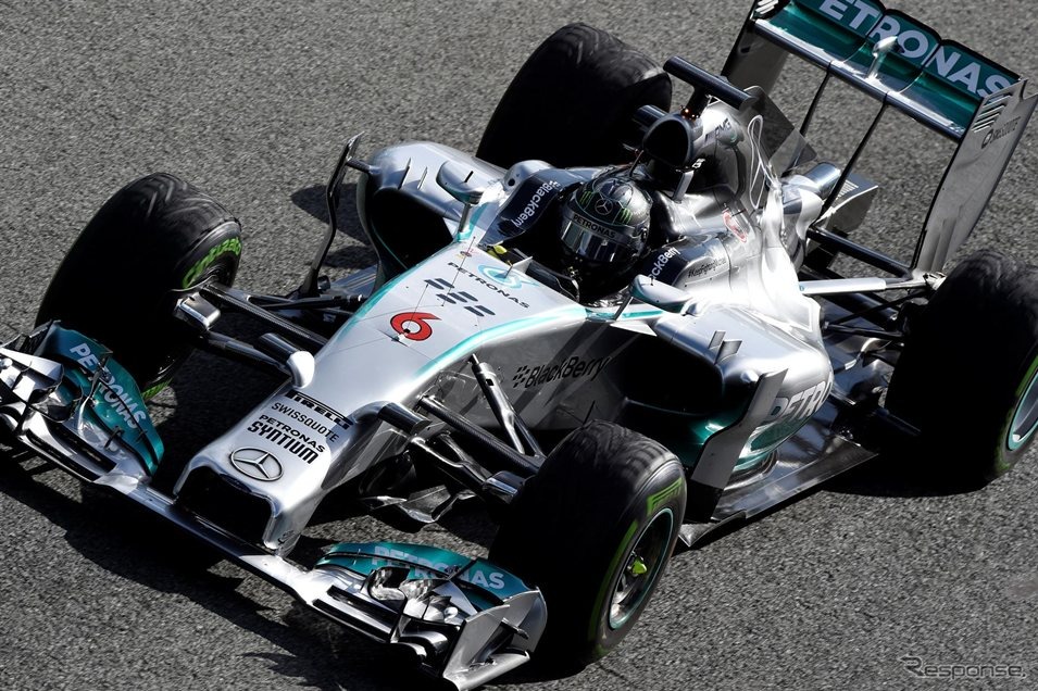 【F1】ロズベルグ、「新しいマシンは本当の挑戦だ」 8枚目の写真・画像 | レスポンス（Response.jp）