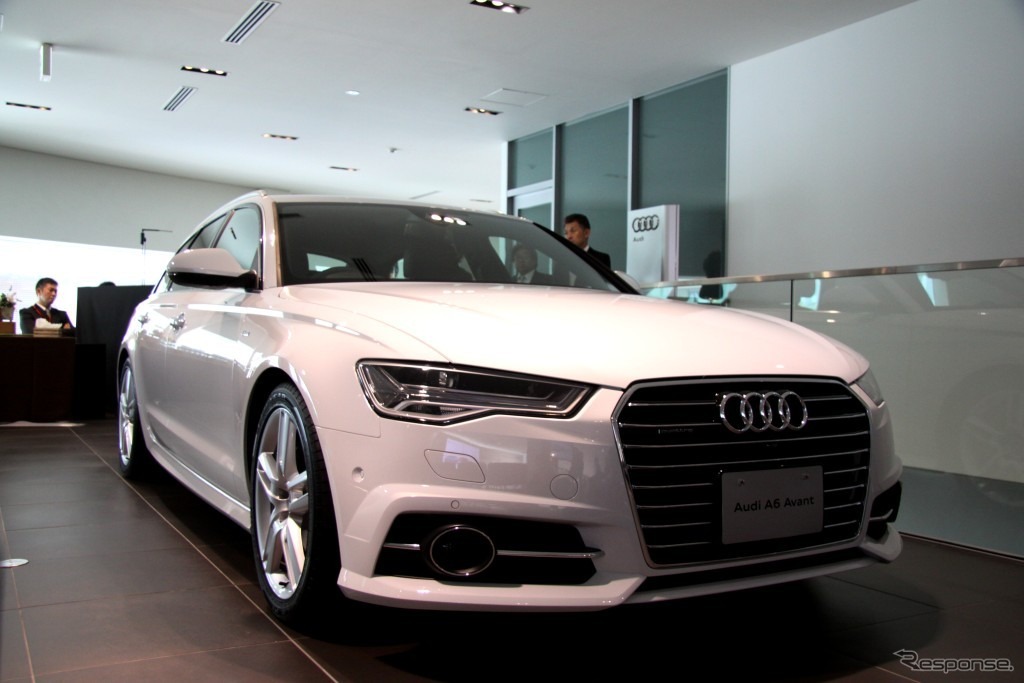 【アウディ A6 改良新型】ヘッドライト技術をリードする「マトリクスヘッドライト」 1枚目の写真・画像 レスポンス(response Jp)