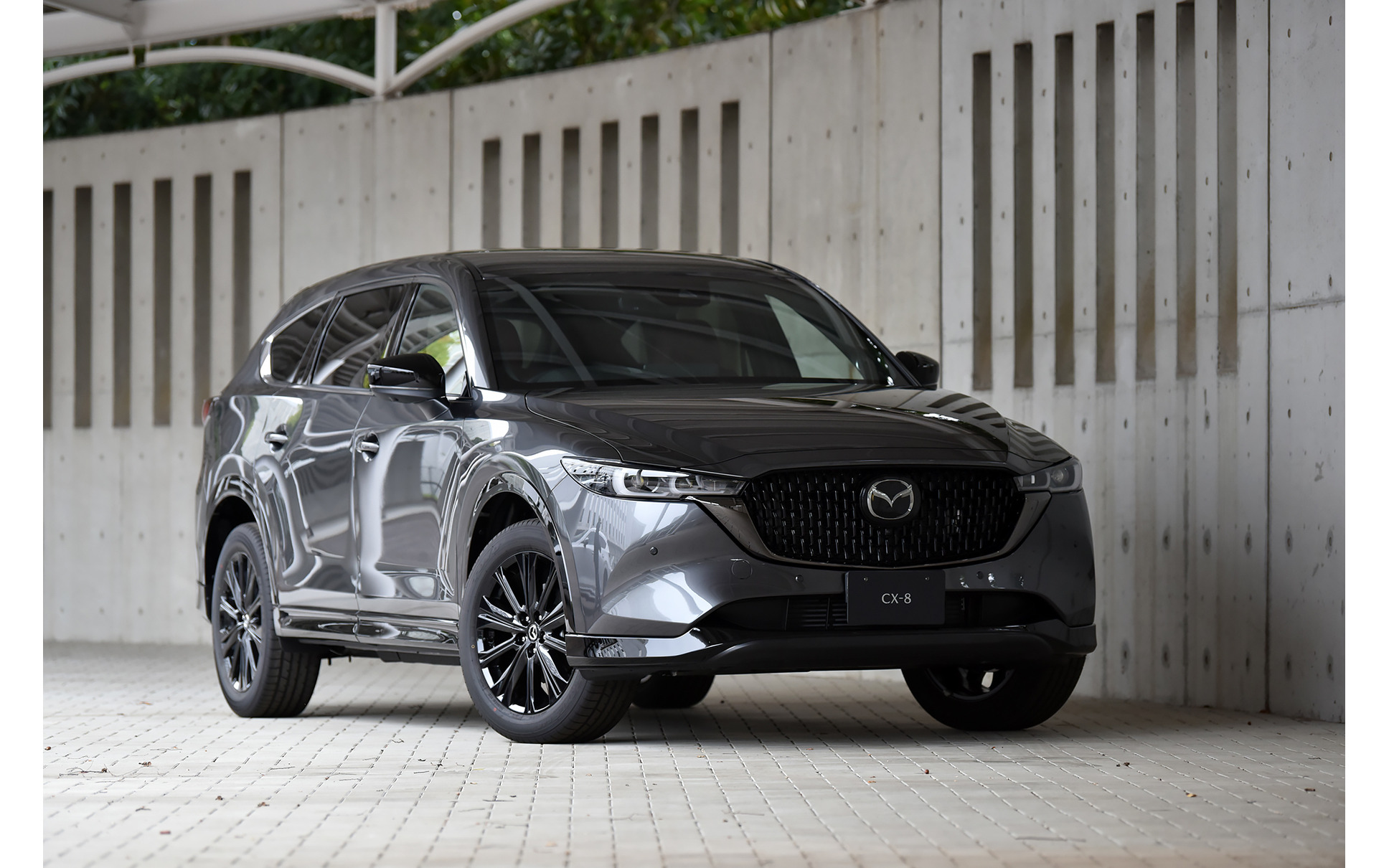 【マツダ CX-8 改良新型】大人のブラックでスポーティに…スポーツアピアランス[詳細写真] 3枚目の写真・画像 | レスポンス（Response.jp）