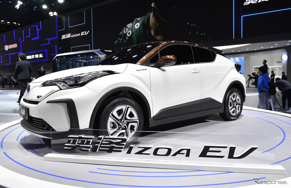 トヨタ C-HR EV ＆ イゾアEV、中国EV戦略の先陣を切る…上海モーターショー2019 30枚目の写真・画像 | レスポンス（Response.jp）