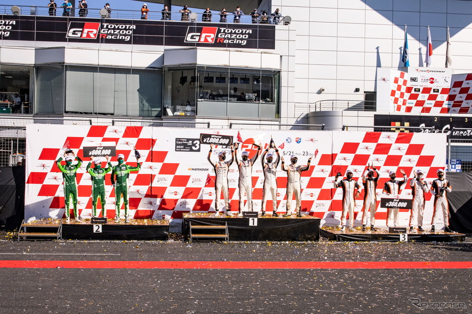 【スーパー耐久 第3戦】DAISHIN GT3 GT-Rが逆転で総合優勝 6枚目の写真・画像 | レスポンス（Response.jp）