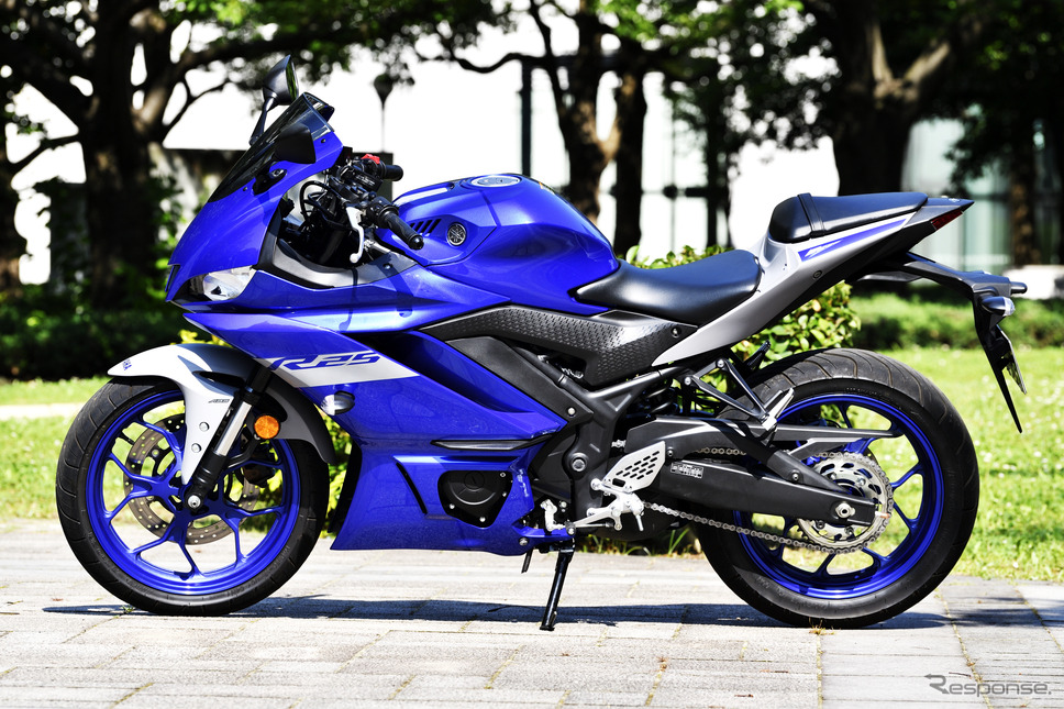 【ヤマハ YZF-R25 試乗】若者人気も納得、懐の広いバイクです…小鳥遊レイラ 1枚目の写真・画像 | レスポンス（Response.jp）