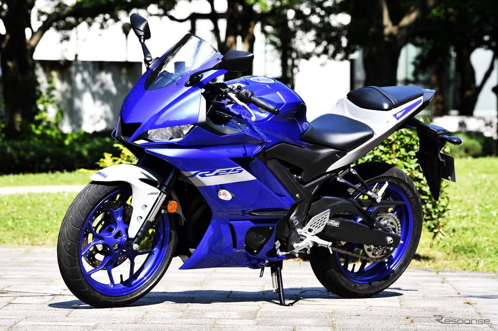 【ヤマハ YZF-R25 試乗】若者人気も納得、懐の広いバイクです…小鳥遊レイラ 1枚目の写真・画像 | レスポンス（Response.jp）