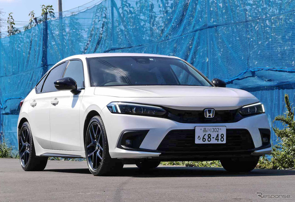 【ホンダ シビック e:HEV 新型試乗】ハイブリッドを選ぶべき理由は燃費だけじゃない…中村孝仁 1枚目の写真・画像 | レスポンス（Response.jp）