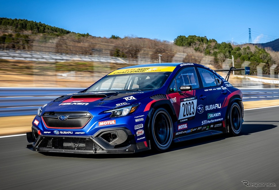 ニュル24時間は新型『WRX』で参戦、スバルが2023年モータースポーツ活動を発表…東京オートサロン2023 1枚目の写真・画像 | レスポンス（Response.jp）