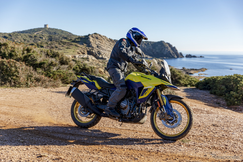 【スズキ Vストローム800DE 試乗】これこそがアドベンチャーマシンの本来の姿だ…鈴木大五郎 1枚目の写真・画像 | レスポンス ...