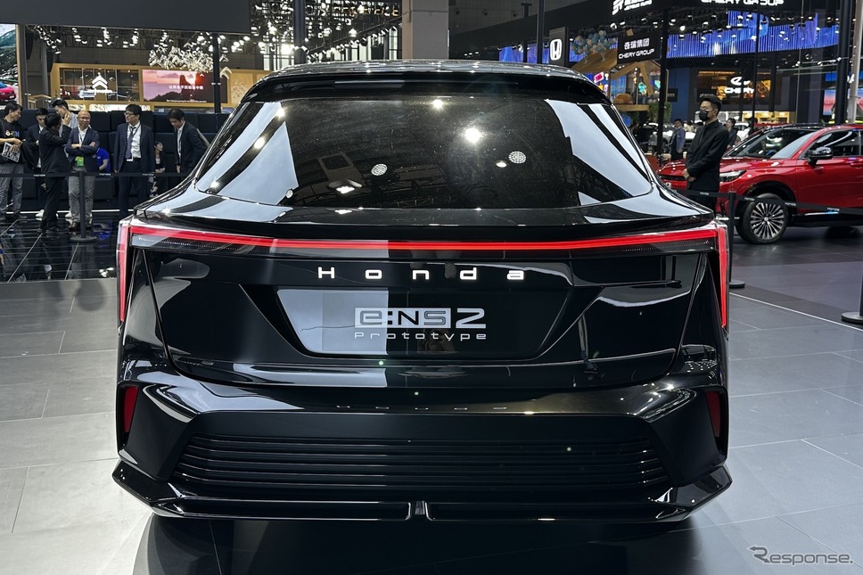 未来はエモい？ ホンダの電動SUV、e:NS2 プロトタイプ…上海モーターショー2023 1枚目の写真・画像 | レスポンス（Response.jp）