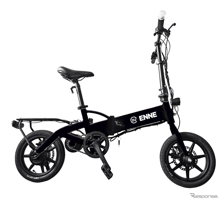 ペダルで発電しながら走行、特定原付『ENNE T250』詳細仕様を発表 6枚目の写真・画像 | レスポンス（Response.jp）
