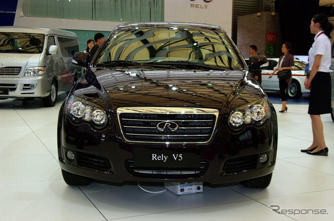 【上海モーターショー09ライブラリー】奇瑞汽車 Rely V5 1枚目の写真・画像 | レスポンス（Response.jp）