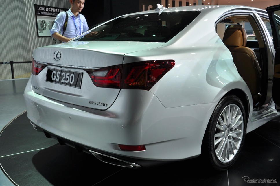 【広州モーターショー11】レクサス GS250 詳細画像 22枚目の写真・画像 | レスポンス（Response.jp）
