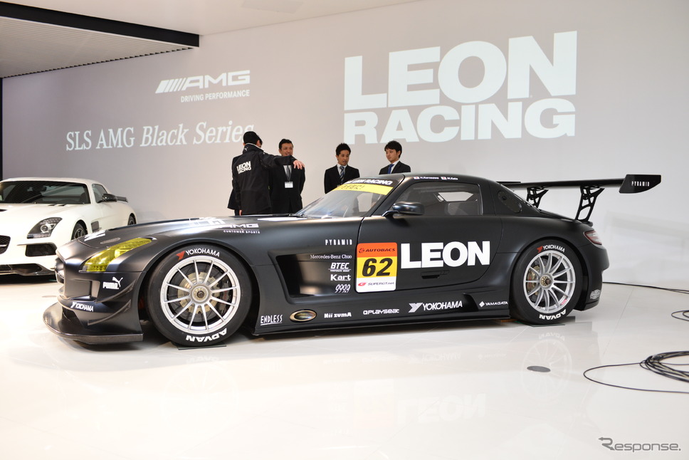 LEON RACING、スーパーGT参戦車はSLS AMG GT3 マットブラック[写真蔵] 1枚目の写真・画像 | レスポンス ...